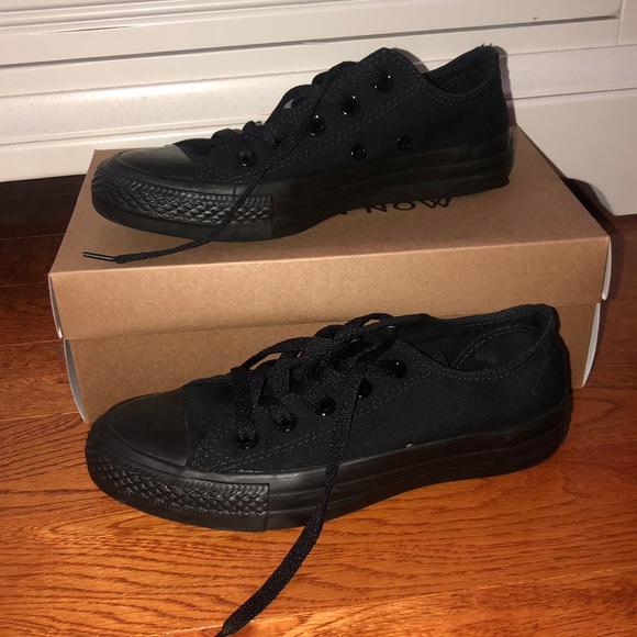 Converse | Shoes | Chuck Taylor Converse All Black Low Top Shoe | Poshmark